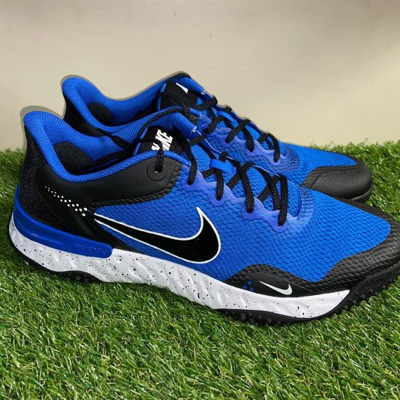 Nike | Shoes | Nike Alpha Huarache Elite 3 Turf Shoes Baseball Royal ...
